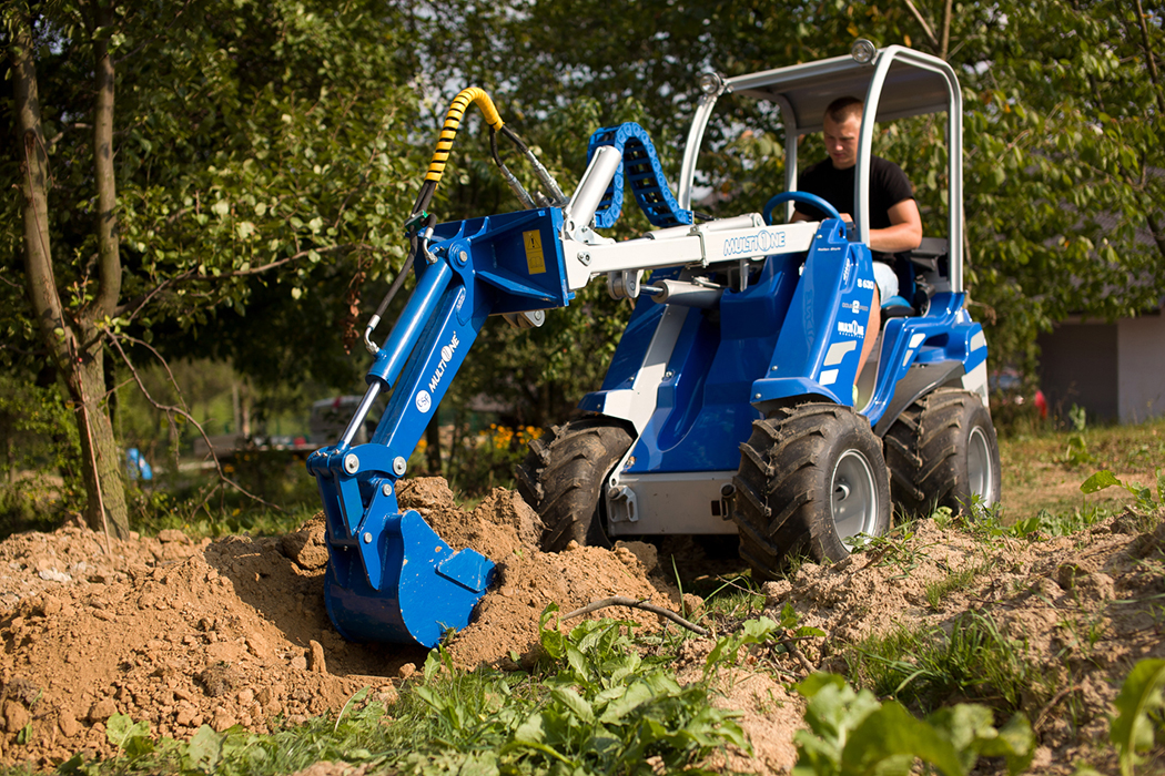 Multione med ny grävarm - Traktor Power